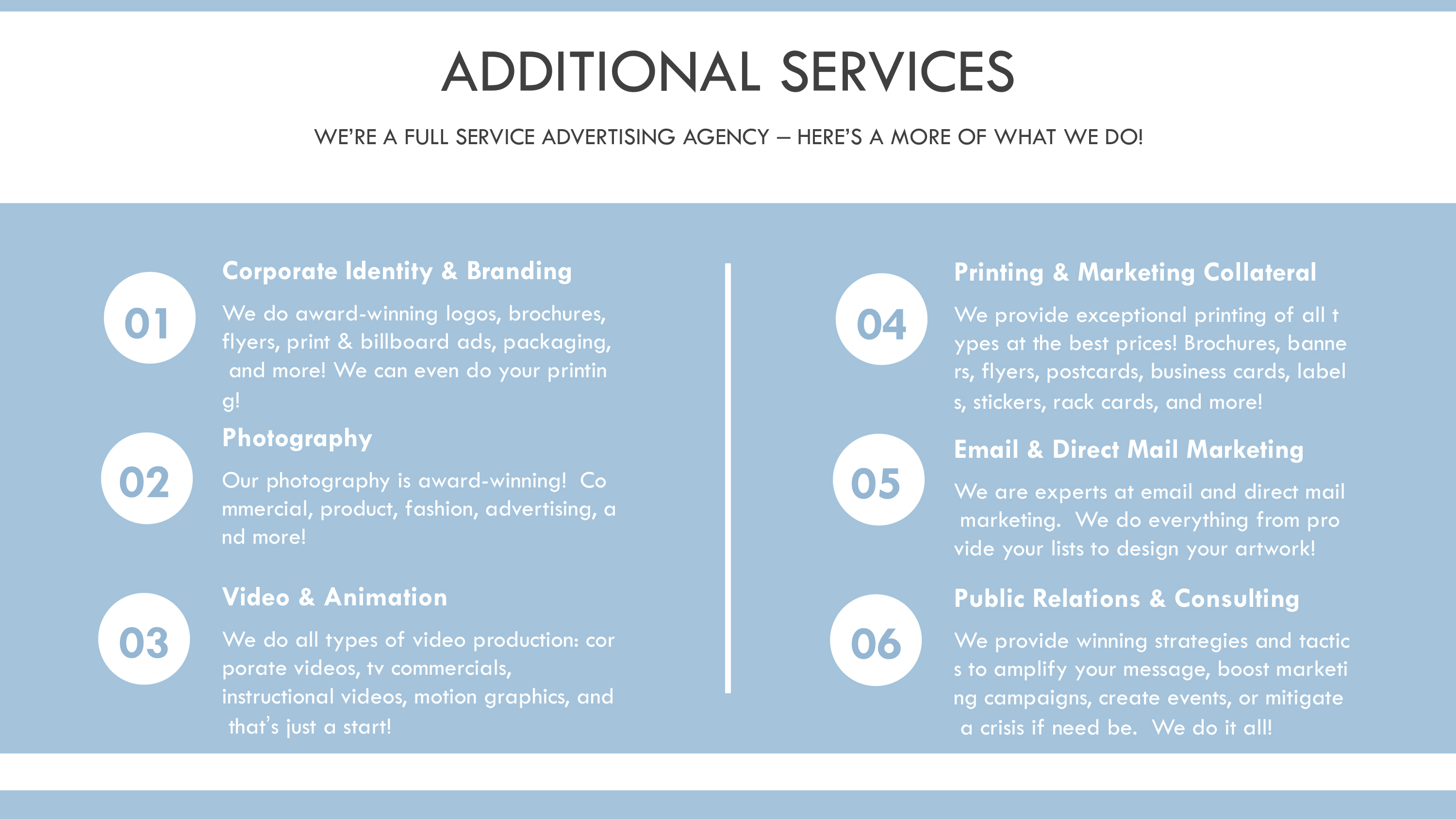 Ellev Ad Agency Additional Services | Ellev – The Best Full-Service ...